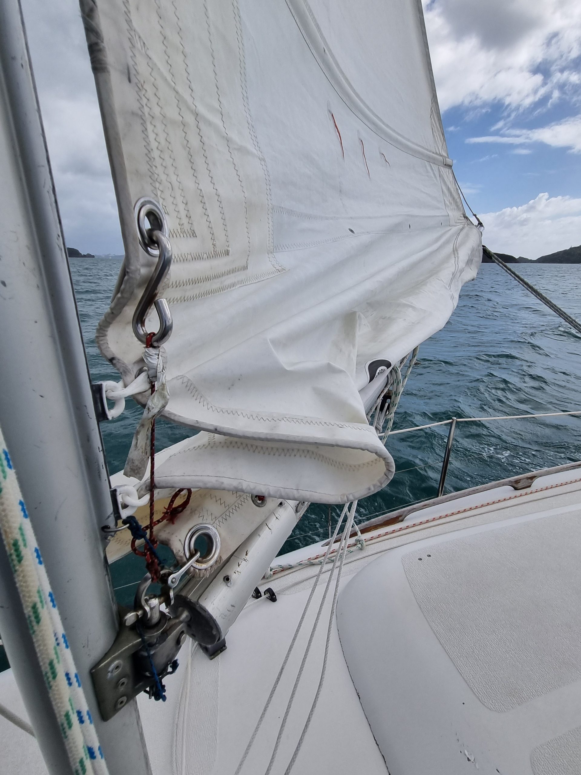 Reefing the Main - Great Escape