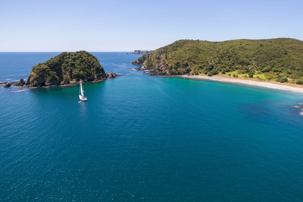 Moturua Island, cruising ground, Bay of Islands, New Zealand